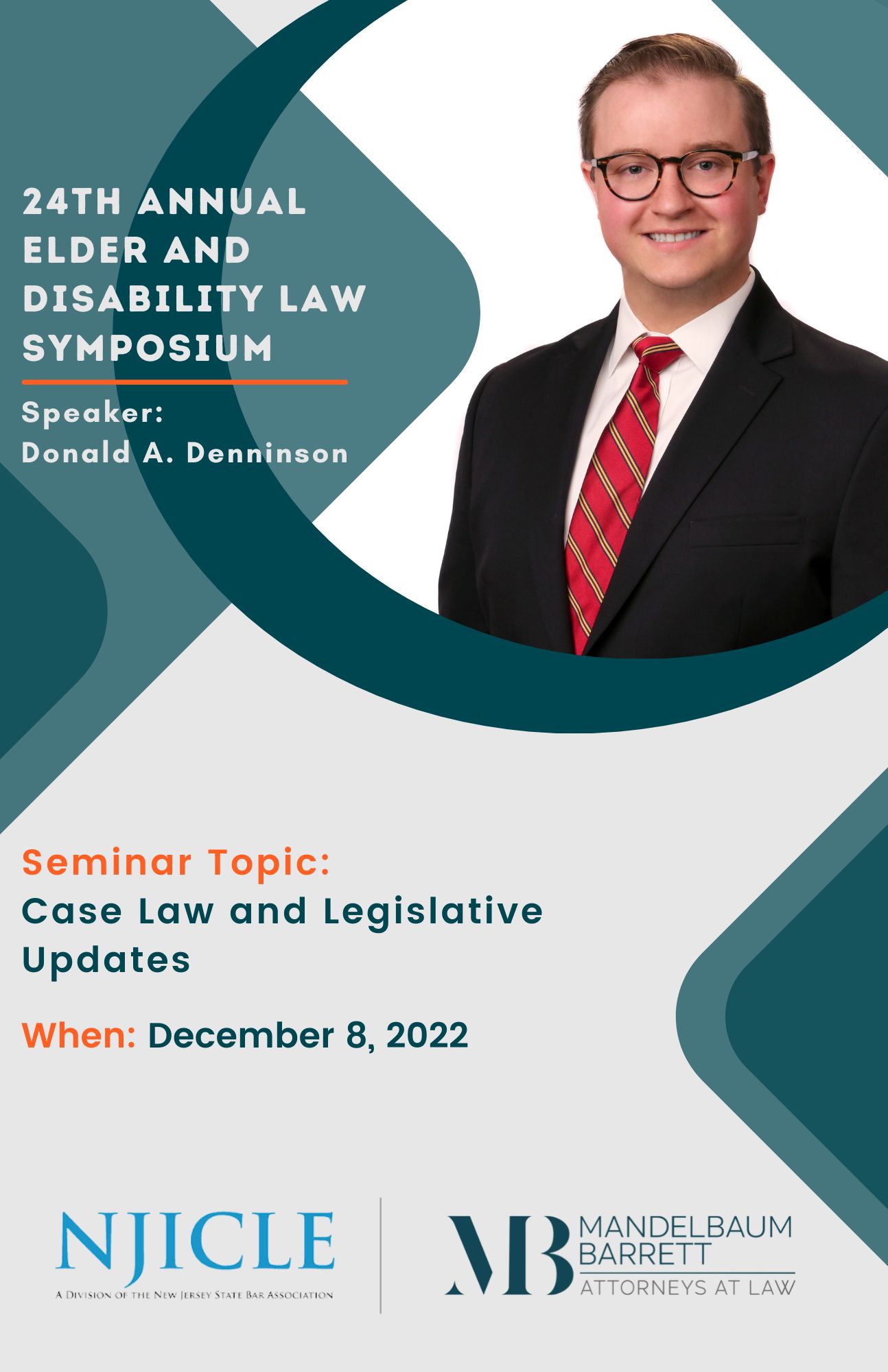 Donald Dennison, Esq. to Present at the NJICLE Annual Elder and ...