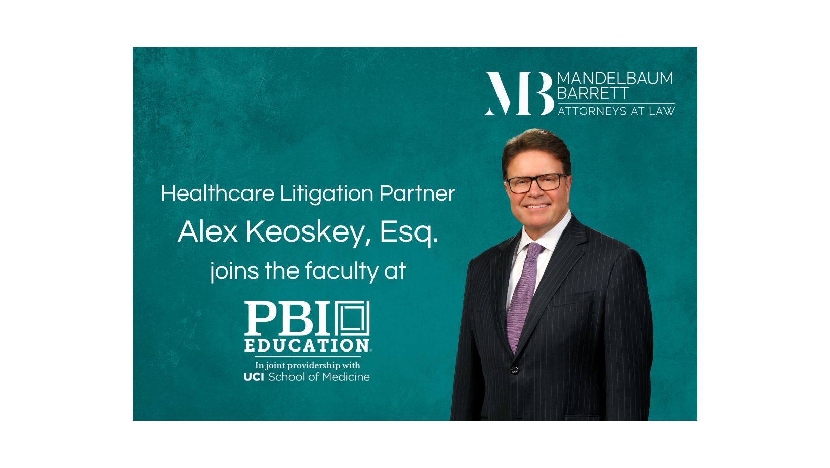 Mandelbaum Barrett PC is pleased to announce that Healthcare Litigation ...