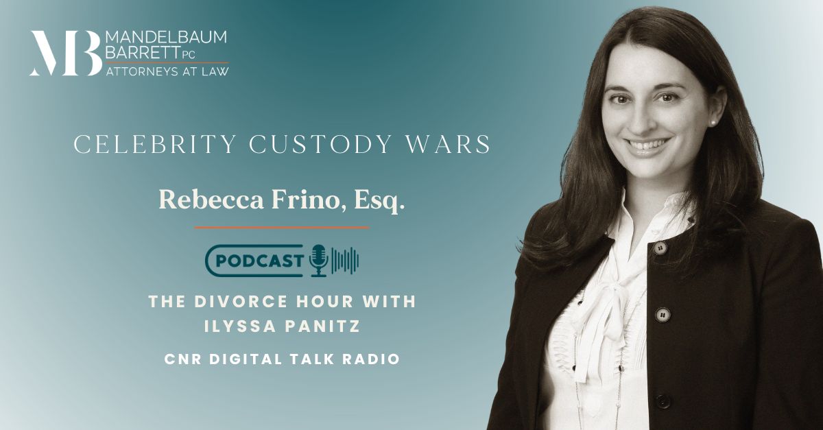 Rebecca Frino Talks About Divorce in the Spotlight with Ilyssa Panitz ...