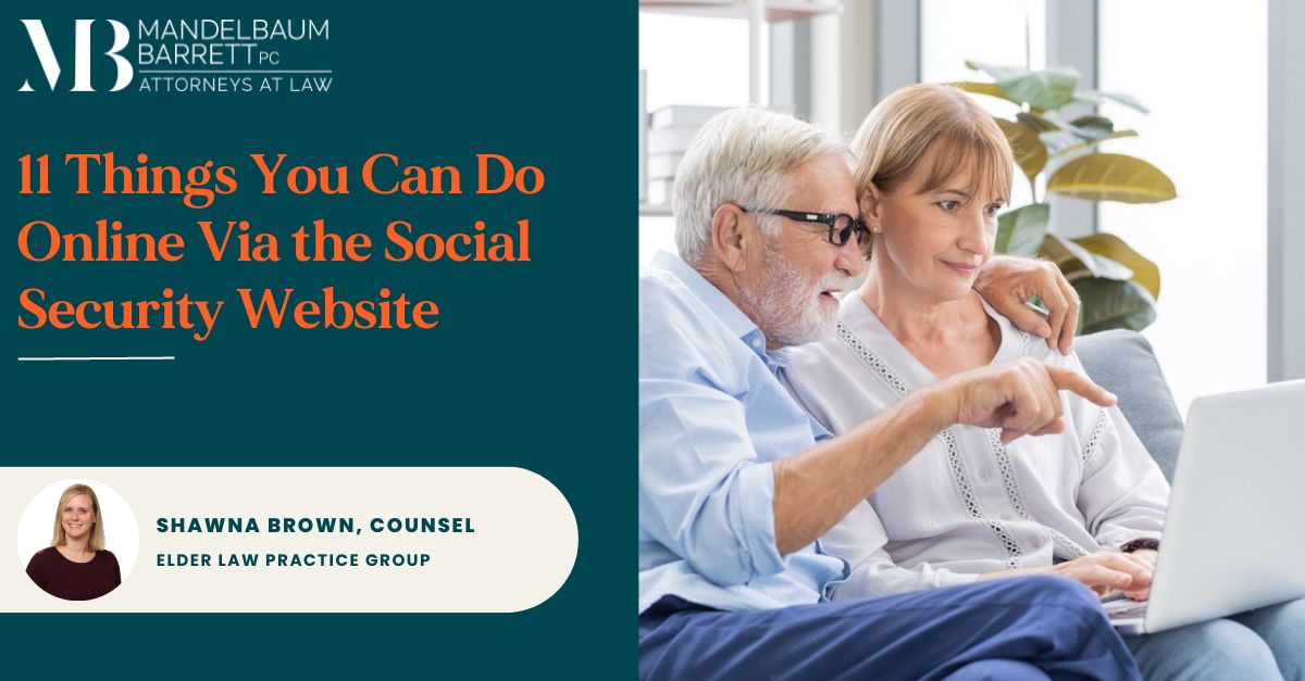 11 Things You Can Do Online Via the Social Security Website ...