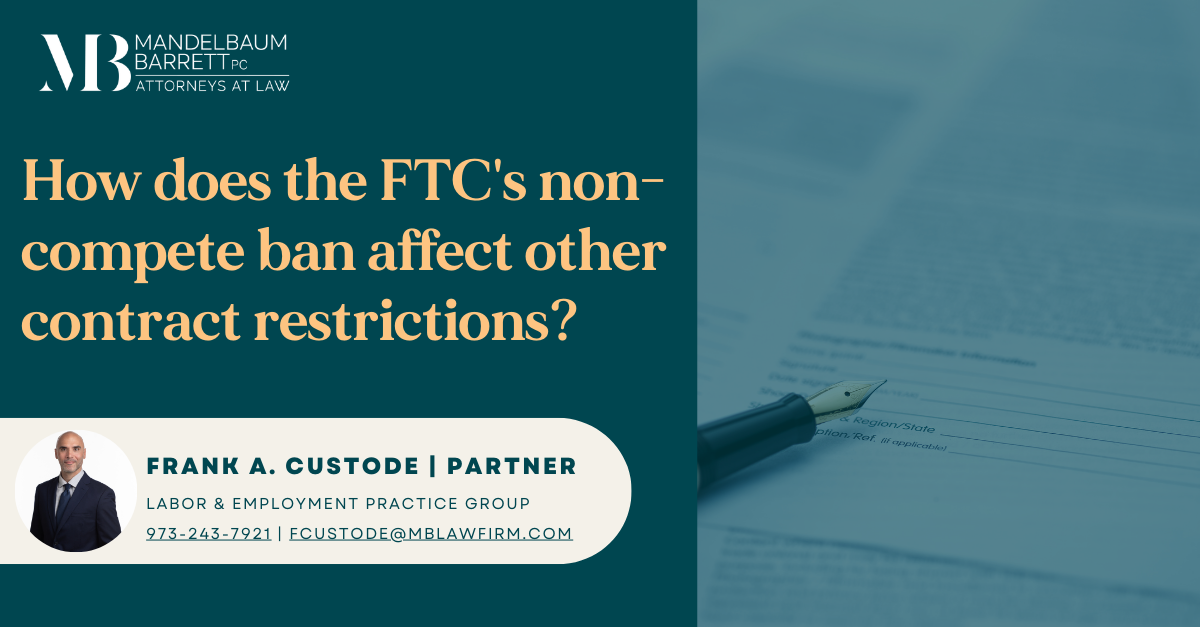 What is the Impact of the FTC Ban on Non-Competes on Other Types of ...