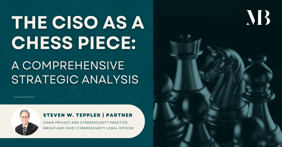 The CISO as a Chess Piece: A Comprehensive Strategic Analysis ...