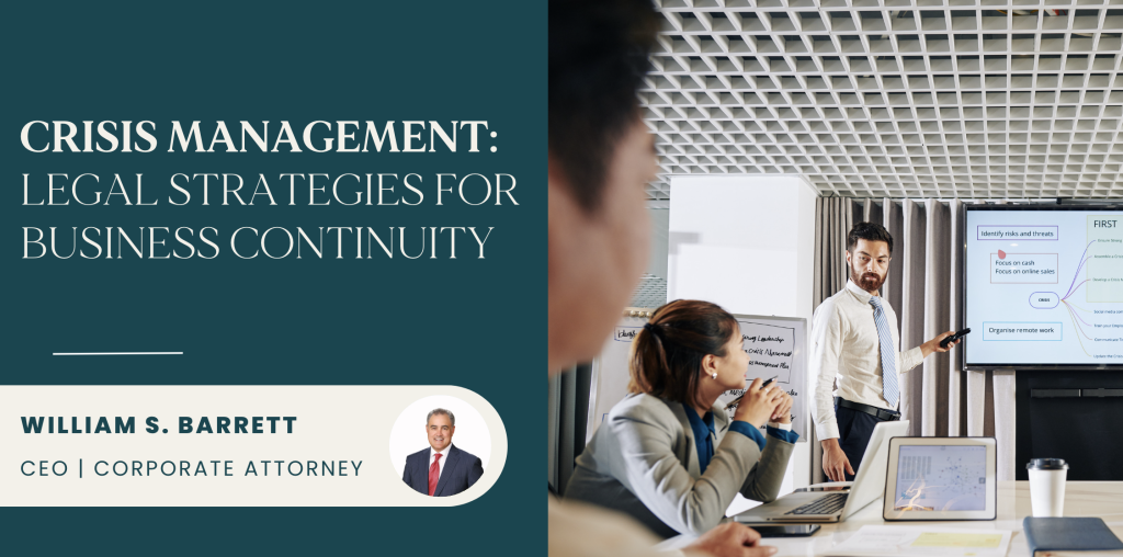 Crisis Management: Legal Strategies for Business Continuity ...