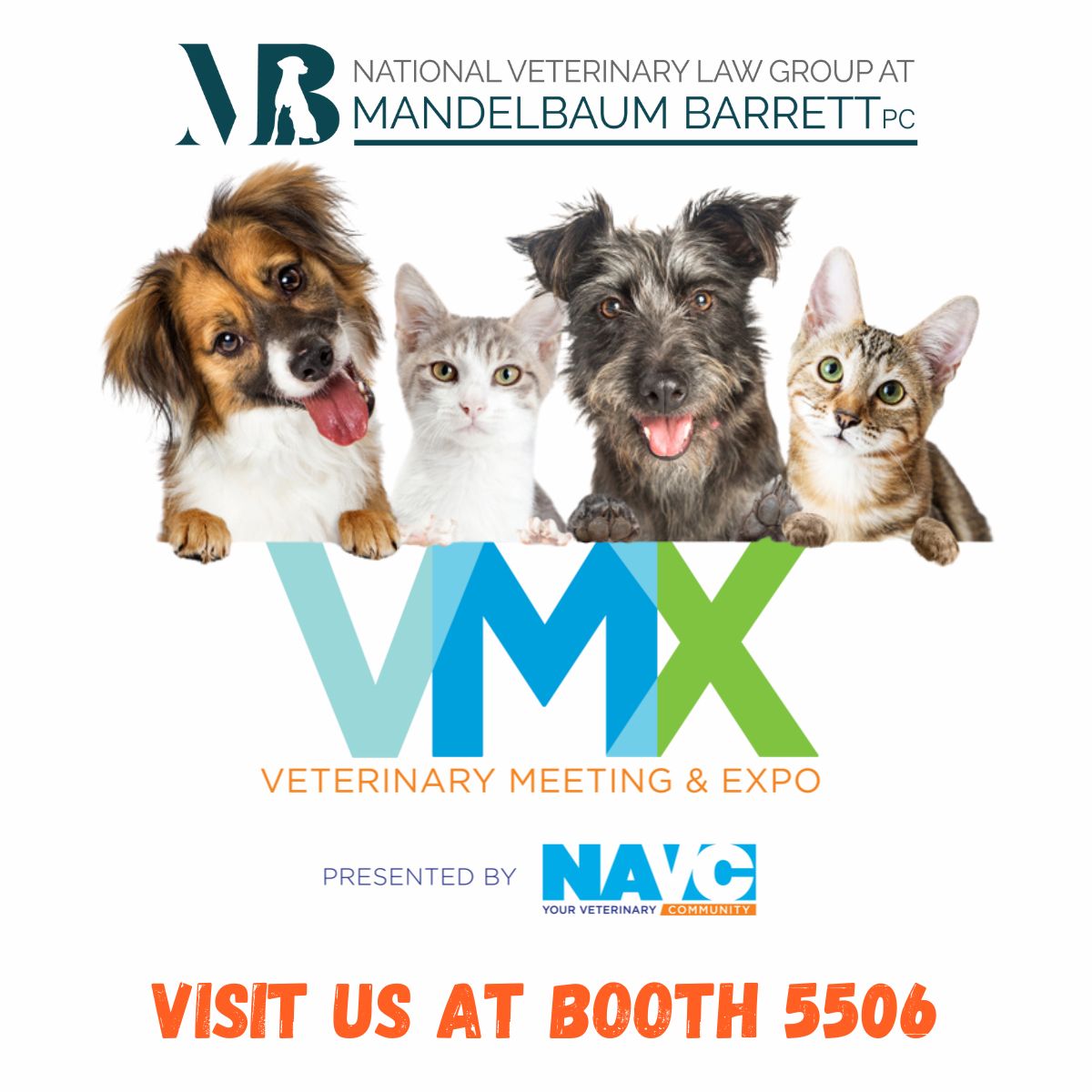 The National Veterinary Law Group to Exhibit at VMX 2025 - Mandelbaum Barrett PC